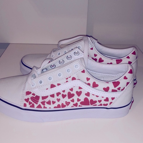 Shoes | Limited Edition Old School Valentines Day Vans | Poshmark
